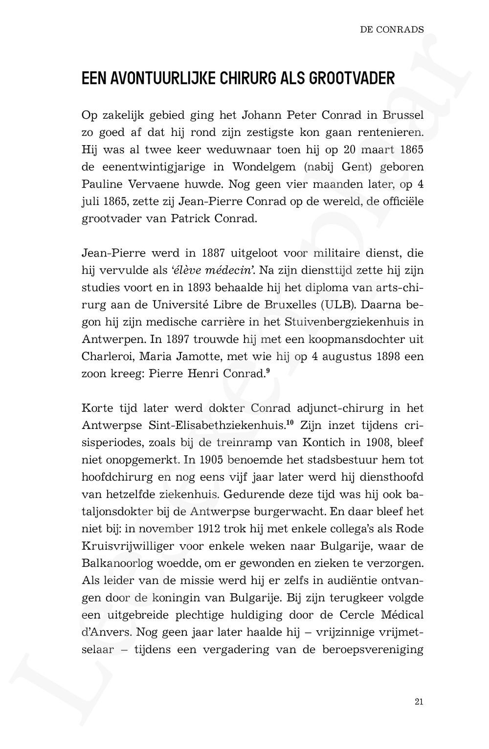 Patrick Conrad. Leven, liefdes en werken van een Pink Poet – Pelckmans