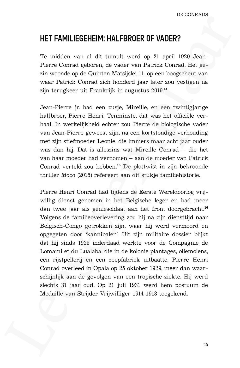 Patrick Conrad. Leven, liefdes en werken van een Pink Poet – Pelckmans