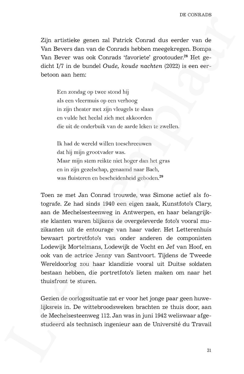 Patrick Conrad. Leven, liefdes en werken van een Pink Poet – Pelckmans