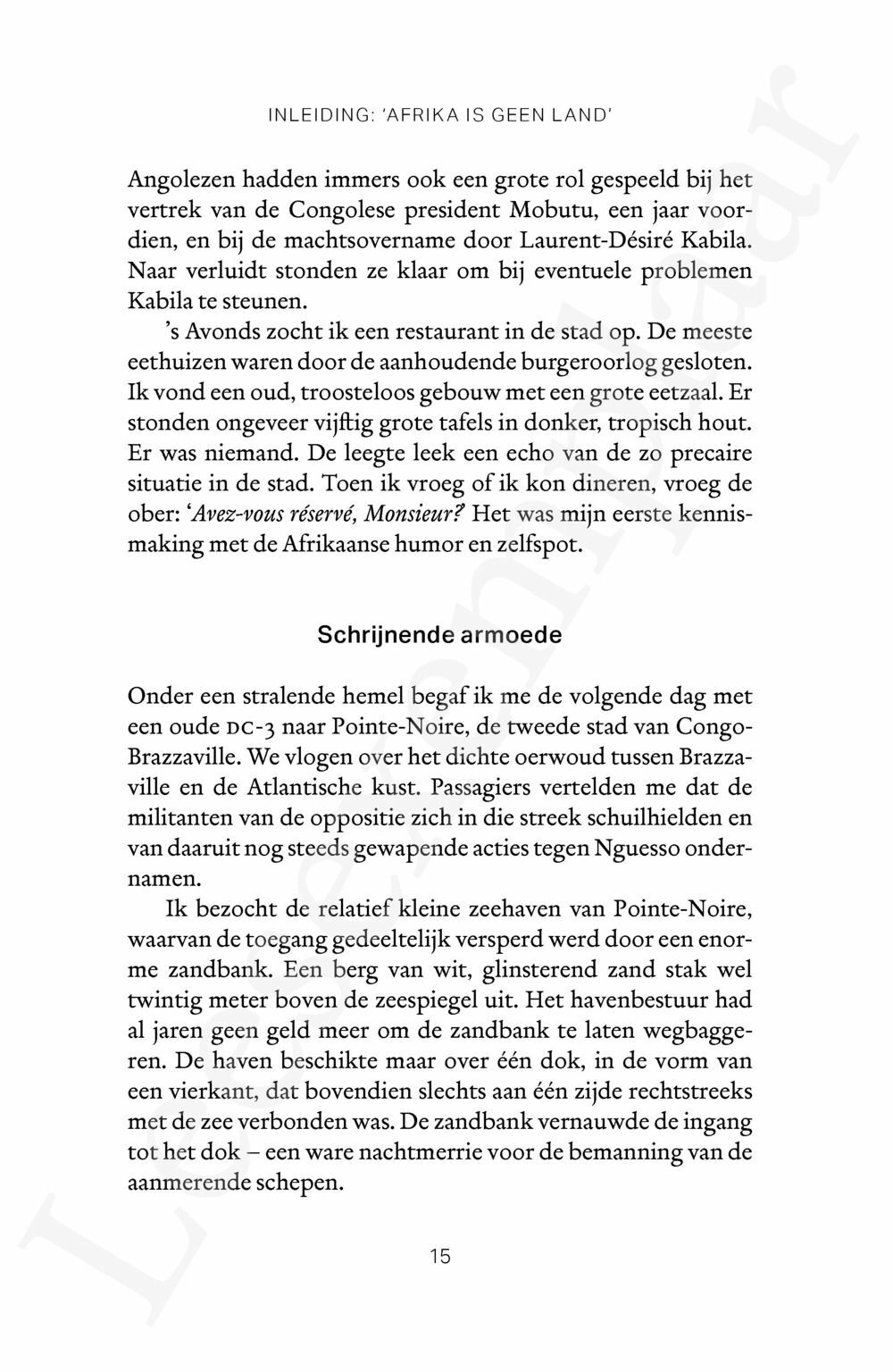 Afrika: een gedroomde toekomst – Pelckmans