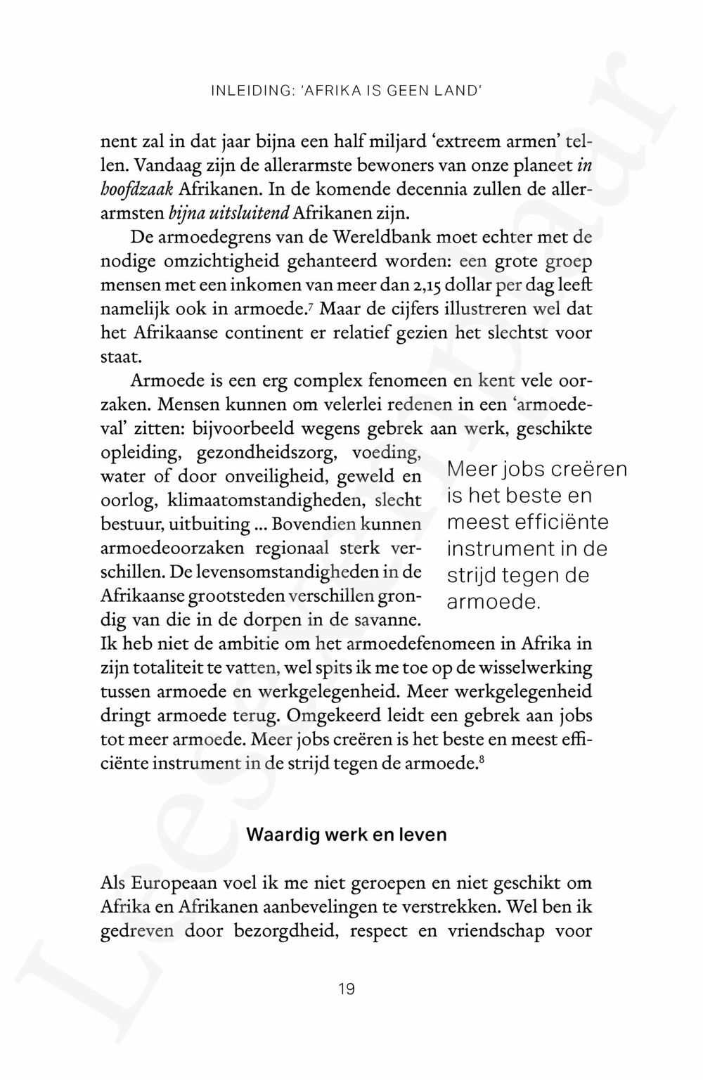 Afrika: een gedroomde toekomst – Pelckmans