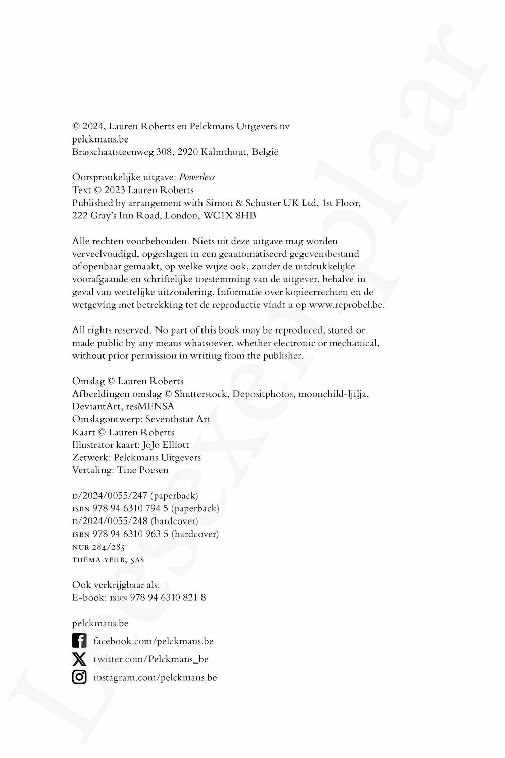Powerless – Pelckmans