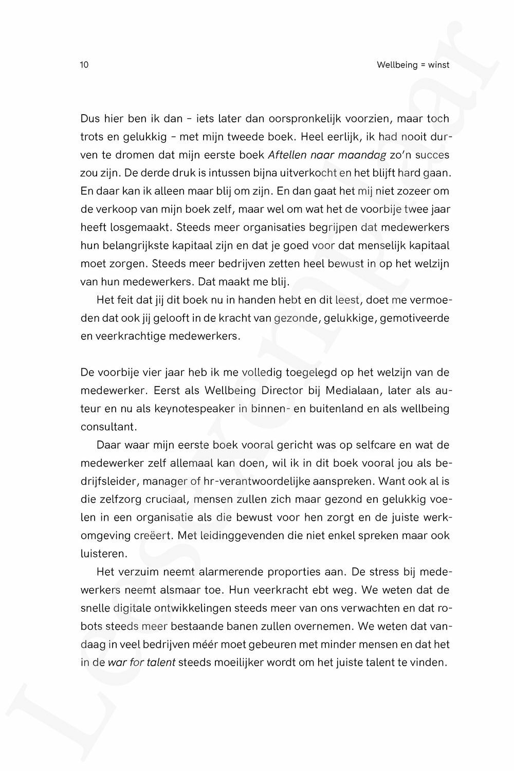 Wellbeing = winst - Ann De Bisschop | Pelckmans uitgevers