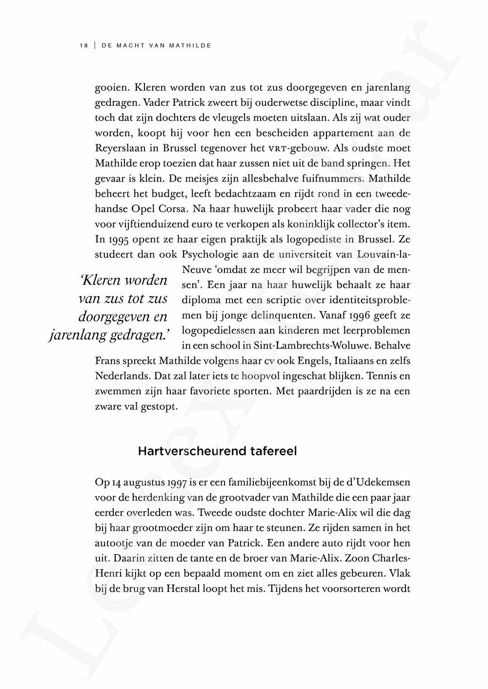 De macht van Mathilde – Pelckmans