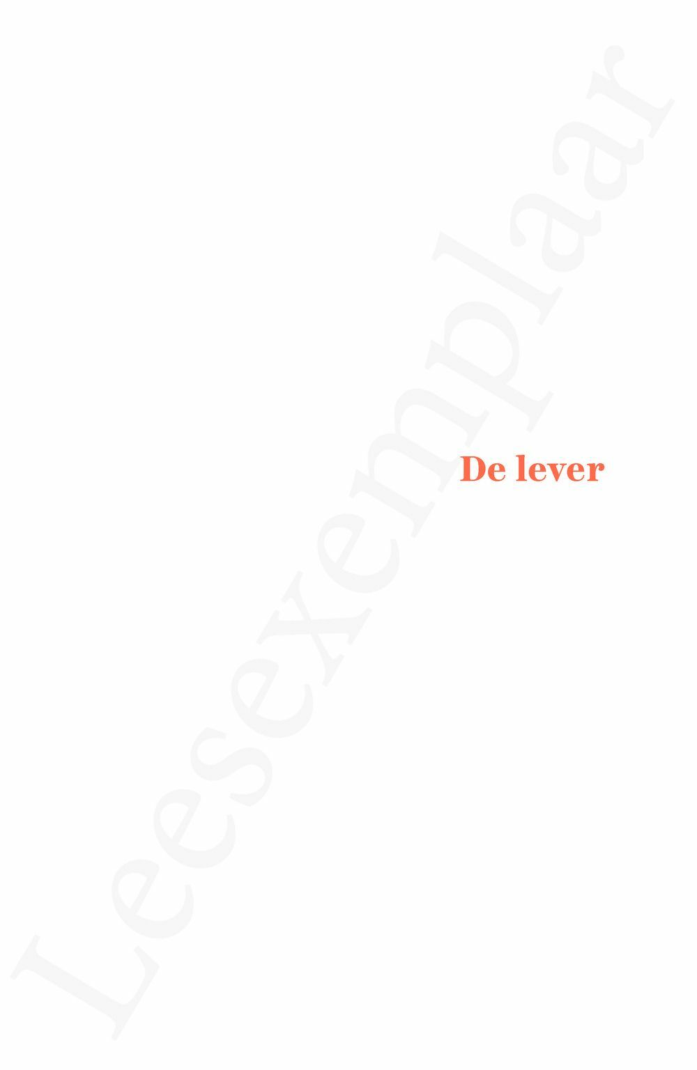 De lever – Pelckmans