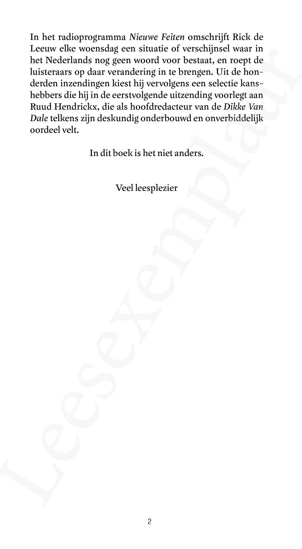 Het grote ontbreekwoordenboek - Ruud Hendrickx, Rick de Leeuw |Pelckmans