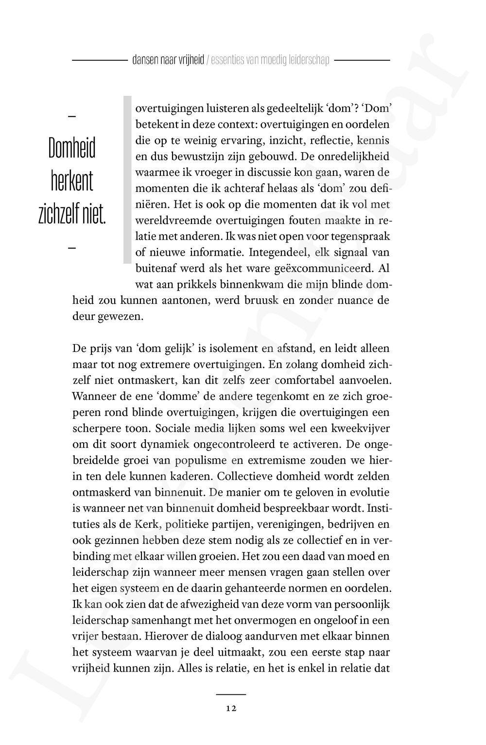 Dansen naar vrijheid - André Pelgrims | Pelckmans