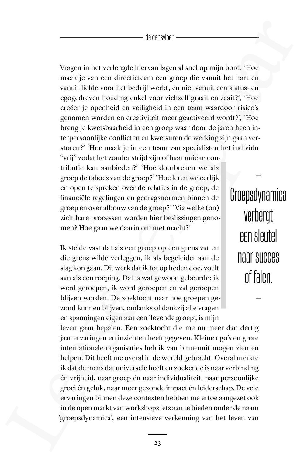 Dansen naar vrijheid - André Pelgrims | Pelckmans