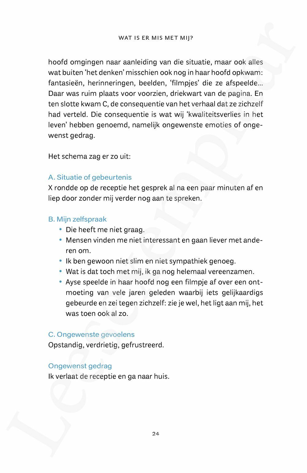 Wat is er mis met mij? – Pelckmans